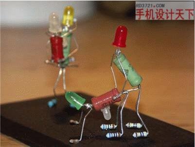 电子工程师的快乐：看看这个Q版的PCB！！！ (amobbs.com 阿莫电子论坛 - 东莞阿莫电子网站)