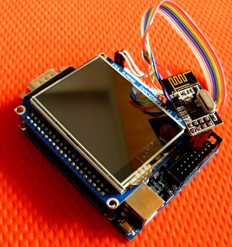 奋斗MINI板 基于ucos ucgui的NRF24L01例程开源 (amobbs.com 阿莫电子论坛 - 东莞阿莫电子网站)