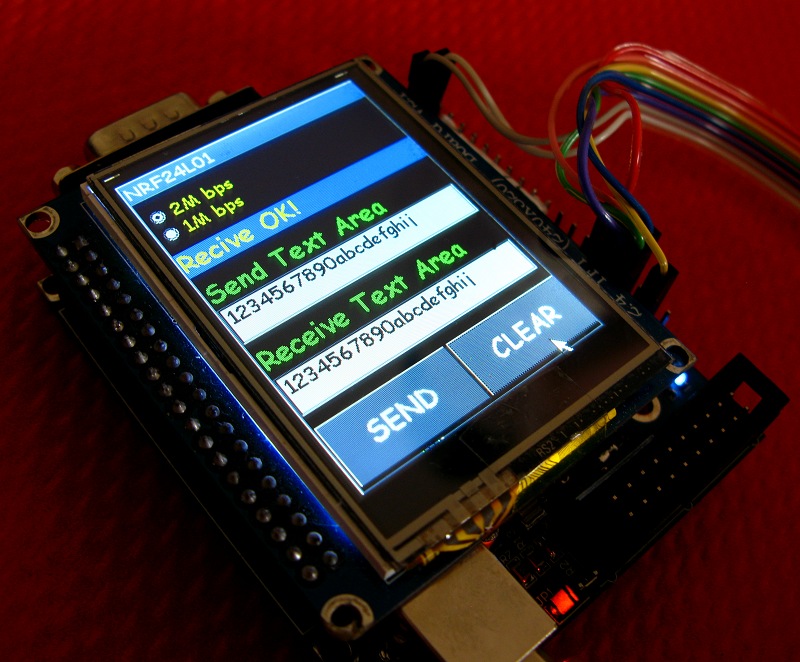 奋斗MINI板 基于ucos ucgui的NRF24L01例程开源 (amobbs.com 阿莫电子技术论坛)