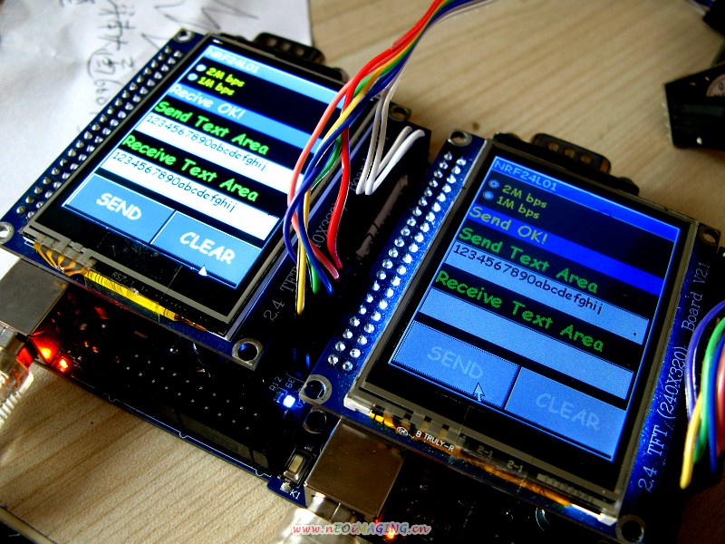 奋斗MINI板 基于ucos ucgui的NRF24L01例程开源 (amobbs.com 阿莫电子技术论坛)