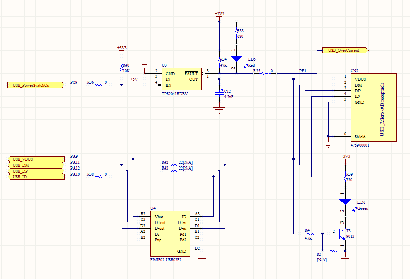 请教STM32F107的usb-OTG的使用 (amoBBS 阿莫电子论坛)