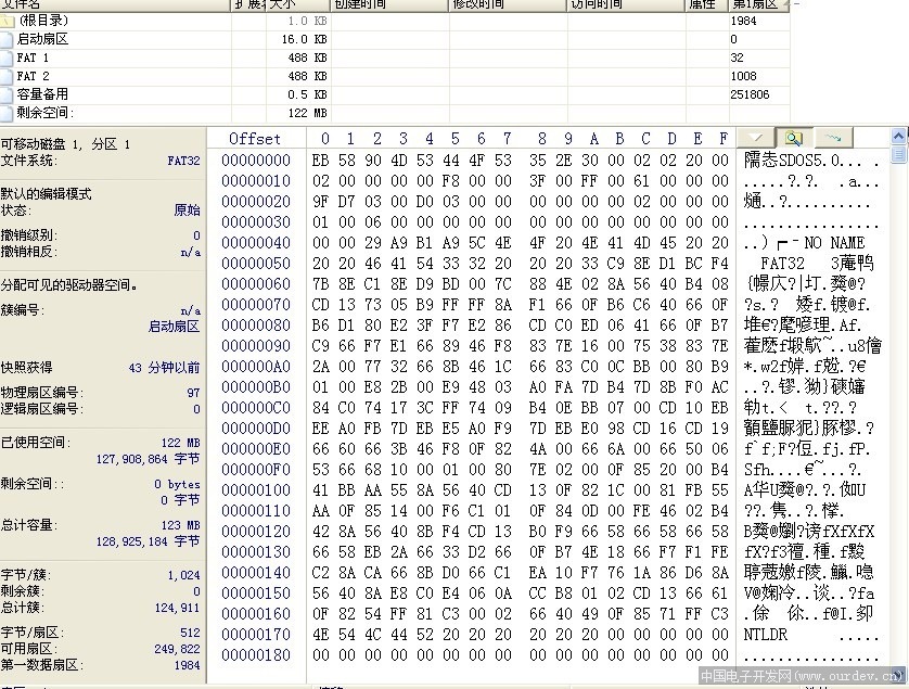 请教fat32的DBR物理地址计算问题 (amobbs.com 阿莫电子技术论坛)